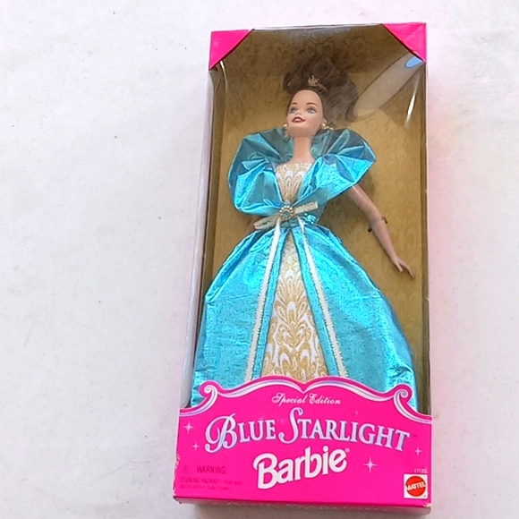 Mattel | Toys | Nrfb Blue Starlight Barbie | Poshmark